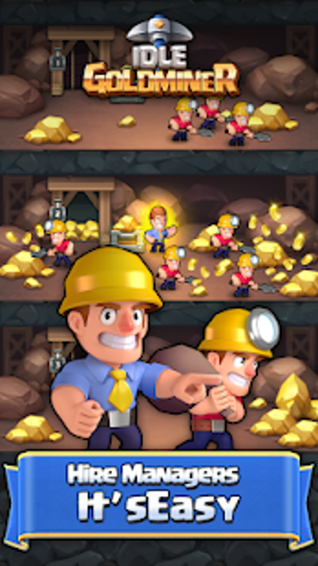 Idle Gold Miner para Android - Descargar