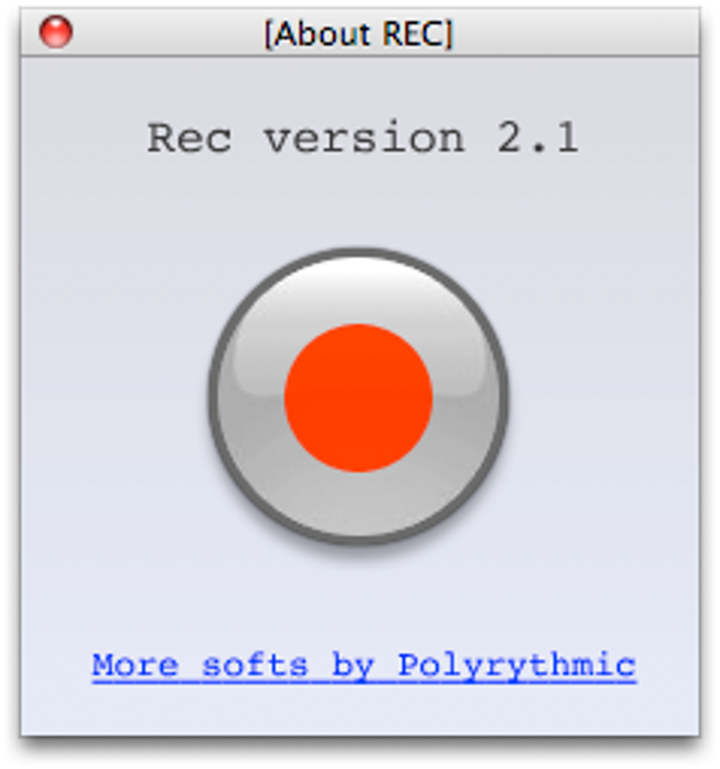 REC pour Mac - Télécharger