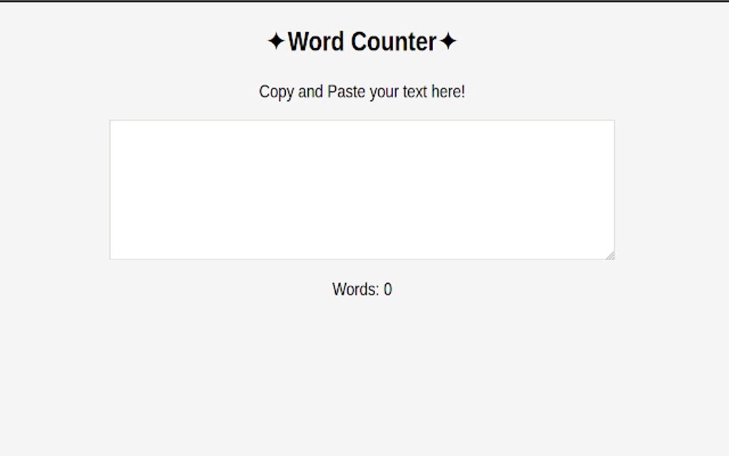Word Counter for Google Chrome - Extension Download