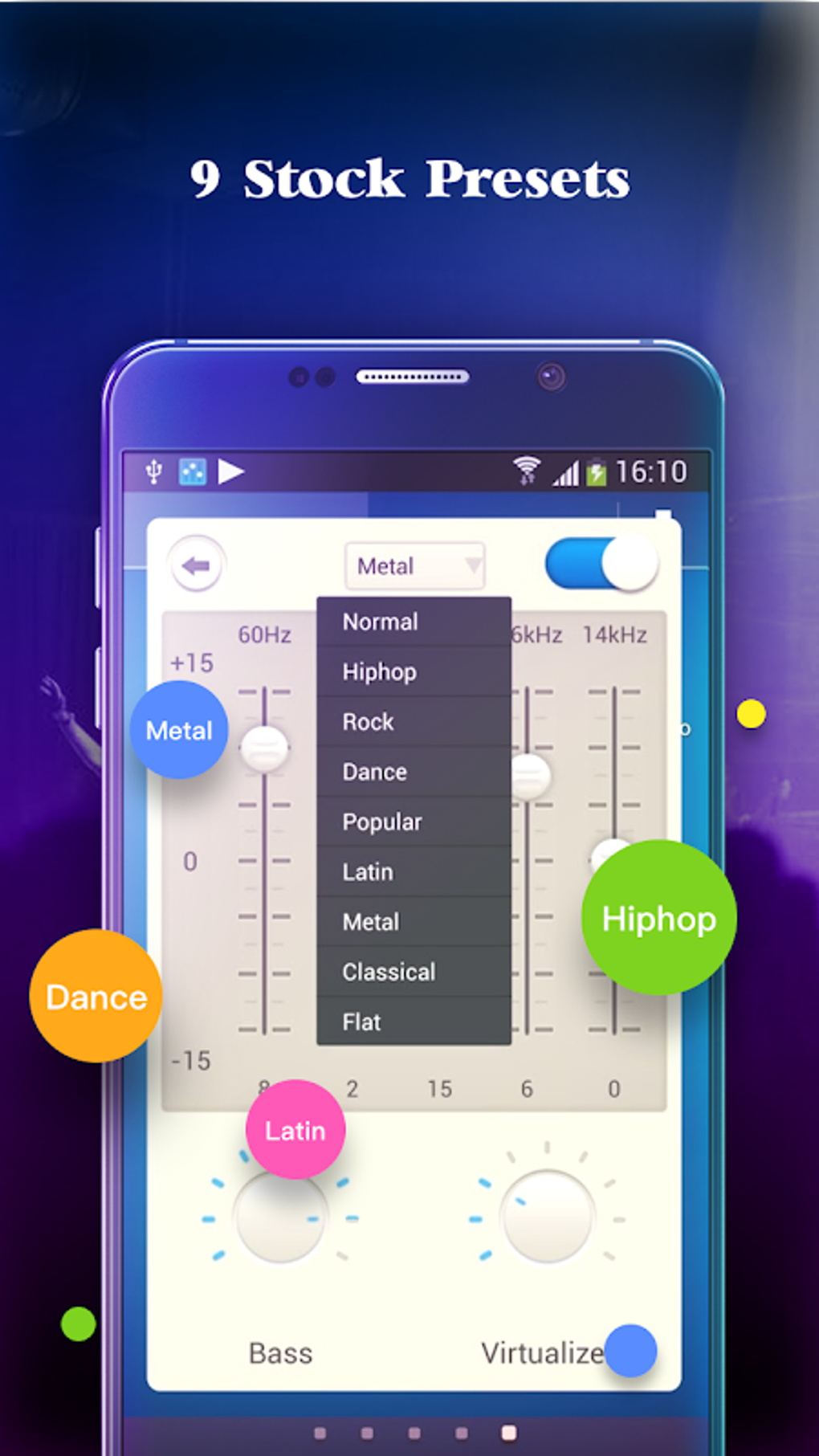 Android için Music Equalizer APK - İndir