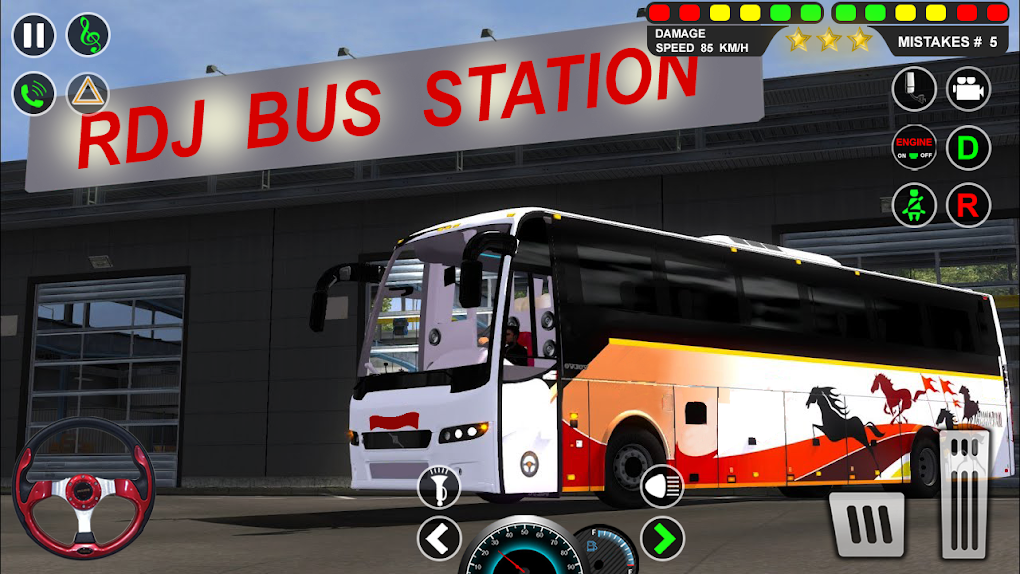 Euro City Coach Bus Driving 3D for Android - Download