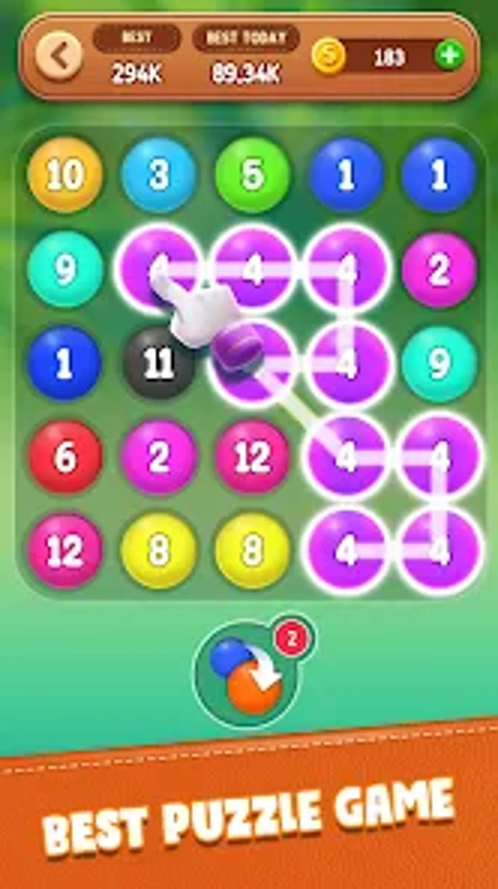 Number Bubble Puzzle per Android - Download