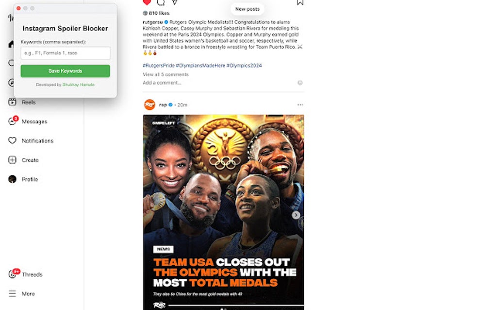 Spoiler Blocker für Google Chrome - Erweiterung Download