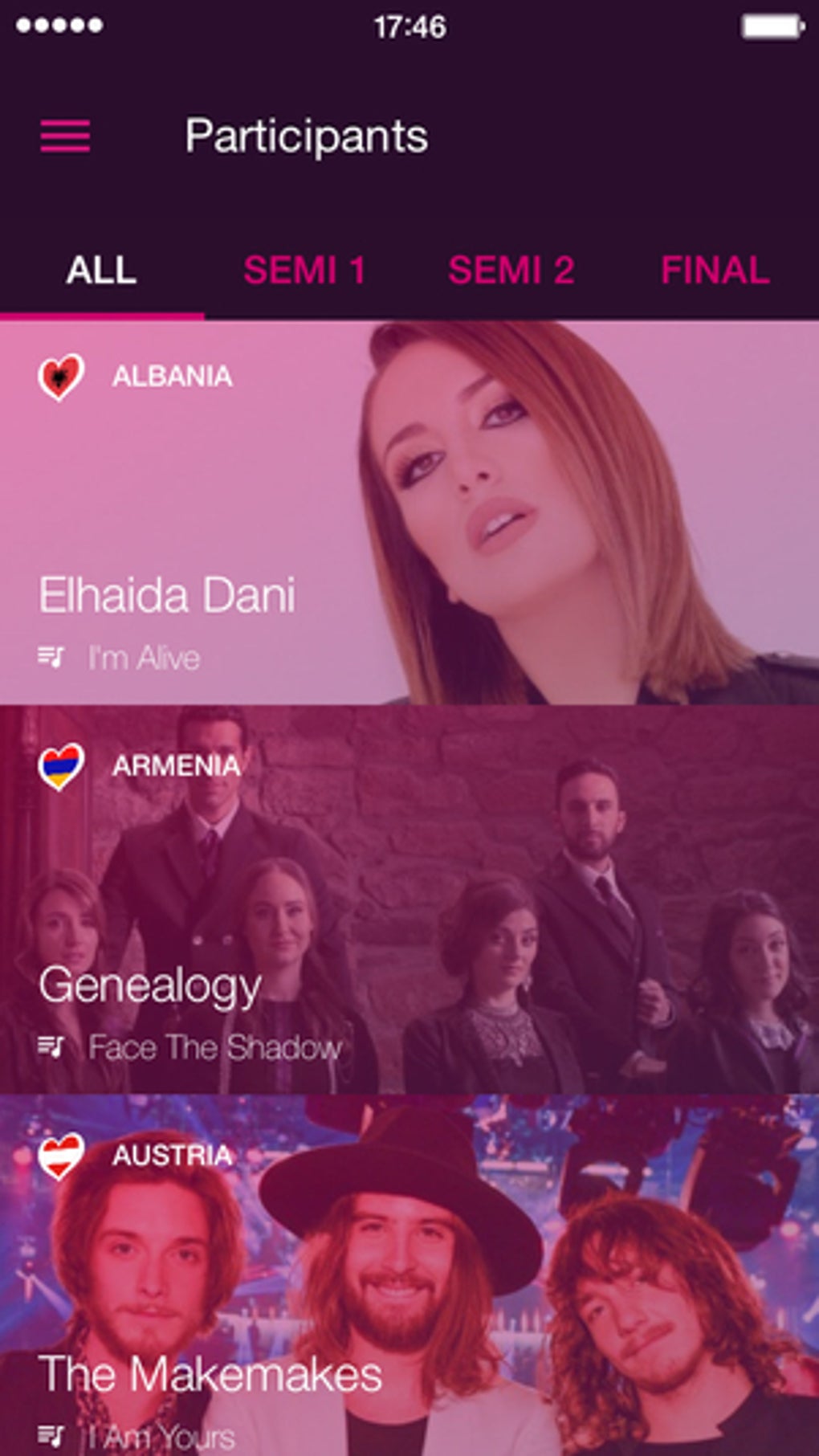 Eurovision Song Contest for iPhone - Download