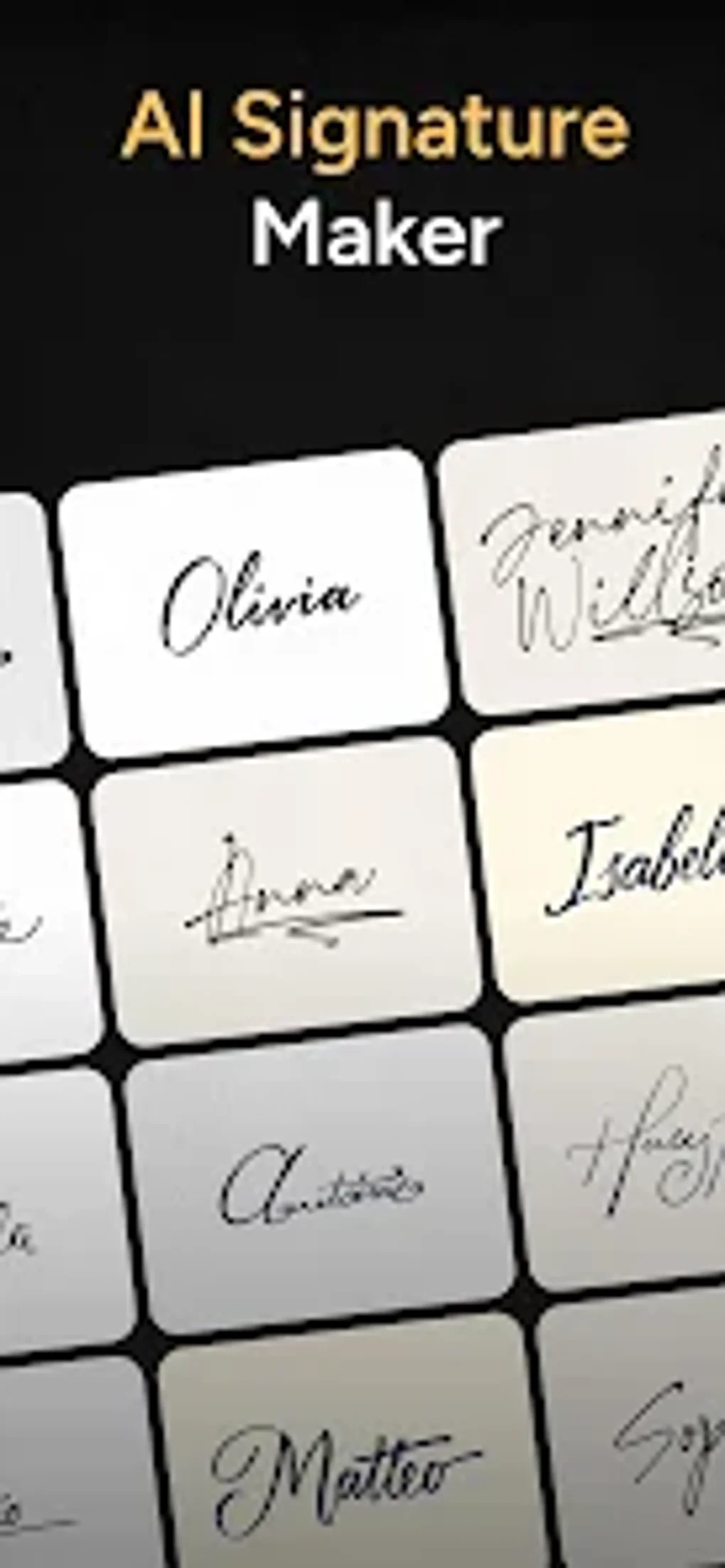 Sign AI - AI Signature Maker para Android - Descargar