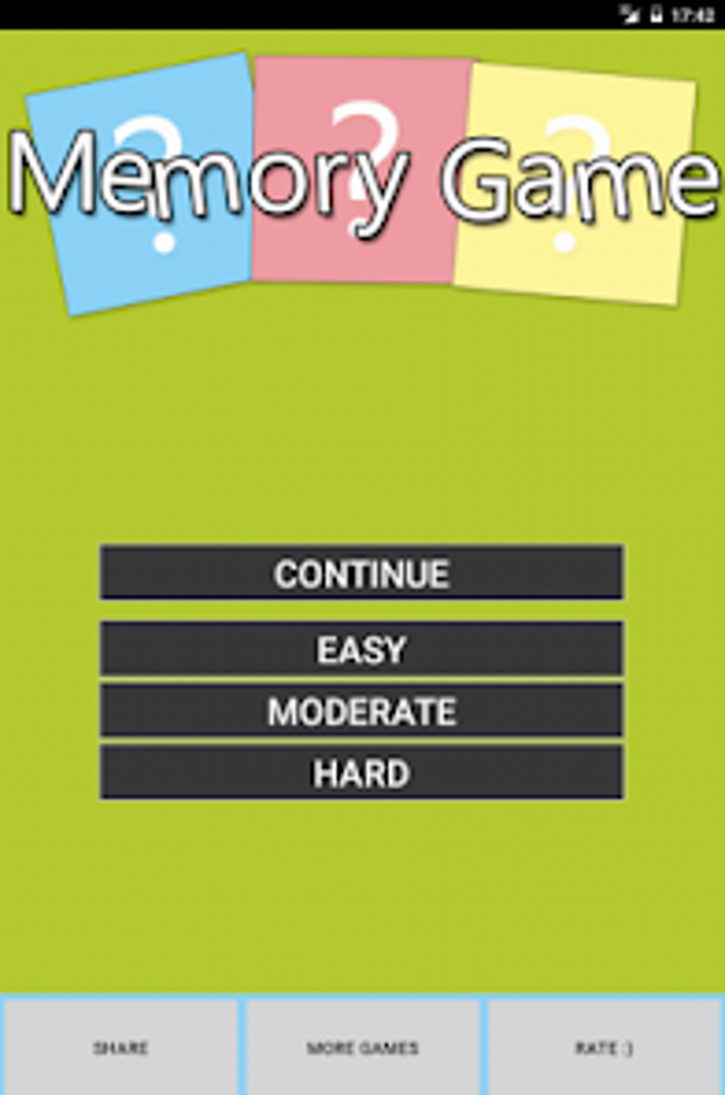 Memory Game For Android Download Memory Game For Android Download