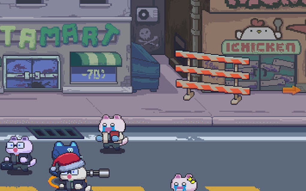 Cat Gunner Super Zombie Shoot Game para Google Chrome - Extensión Descargar