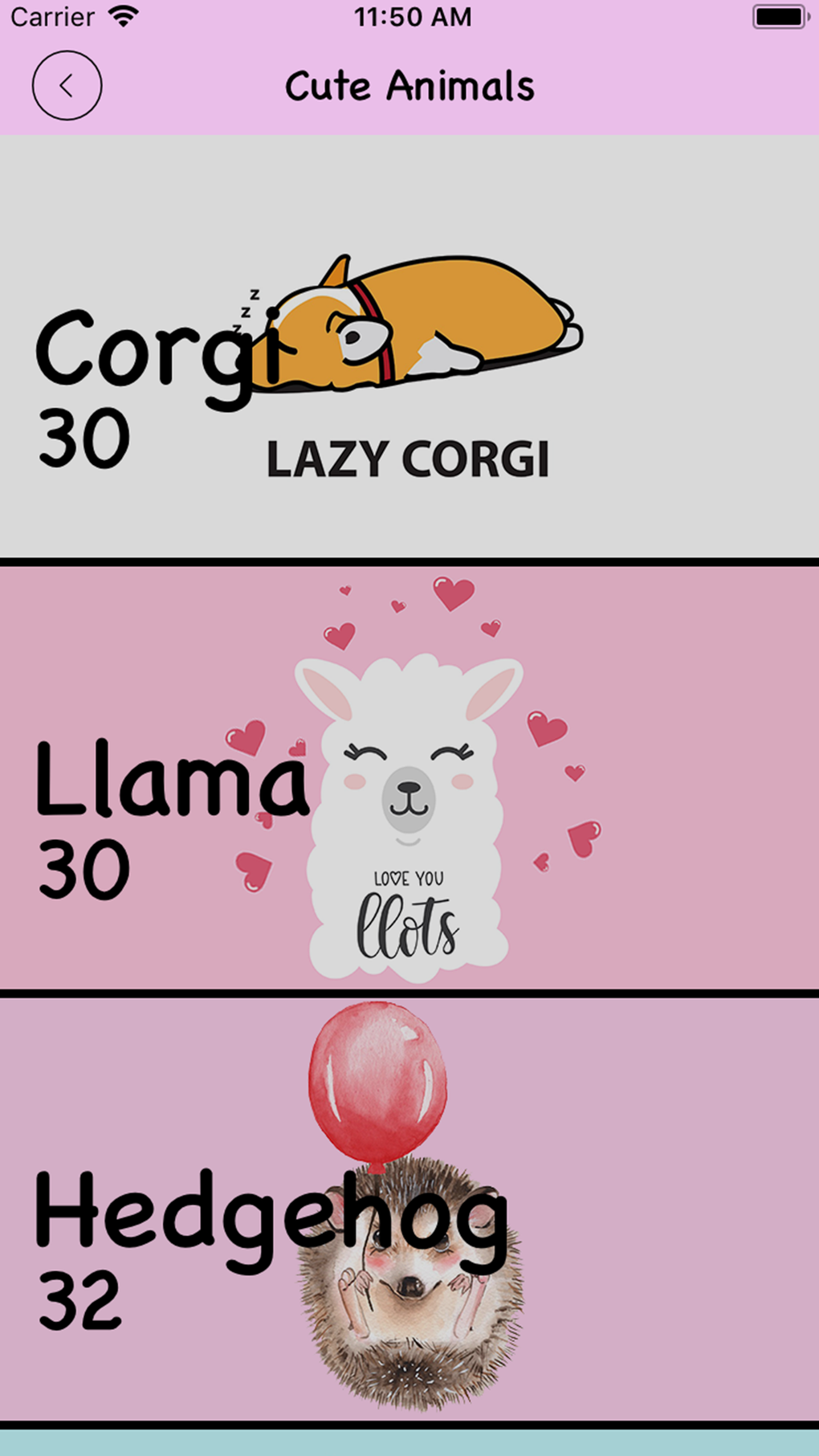 Cute Animals Wallpapers для iPhone — Скачать