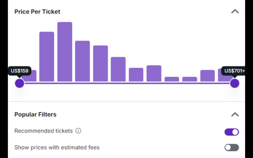 Ticket Price Modifier para Google Chrome - Extensión Descargar