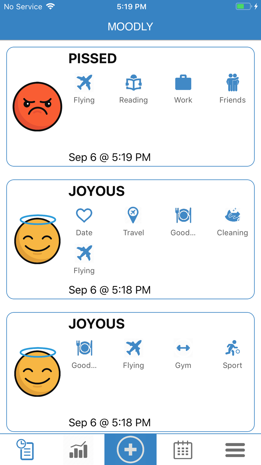 Moodly: Mood Tracker Journal para iPhone - Download