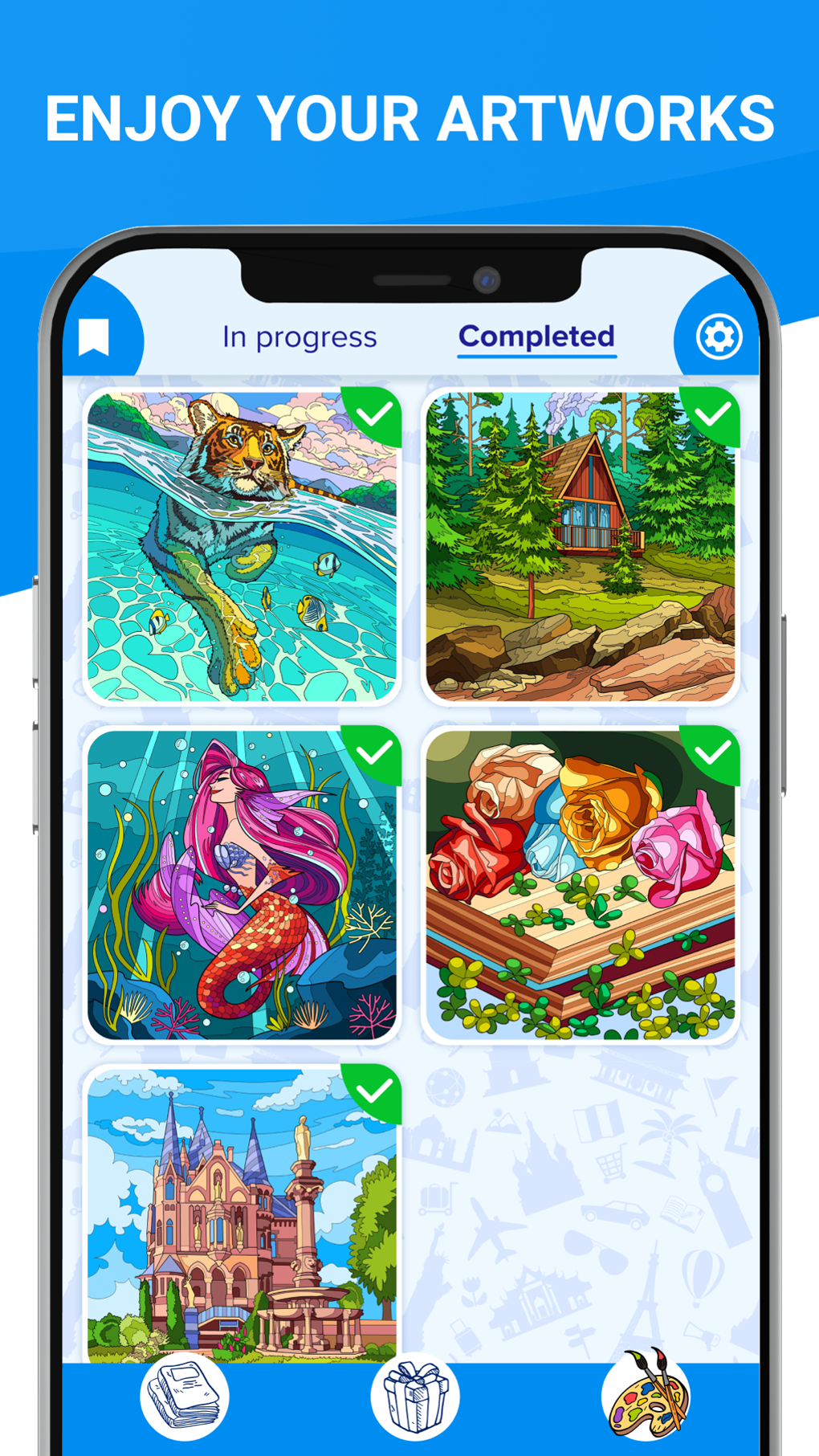 Happy Canvas: Color by Number for iPhone - Download