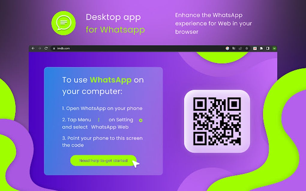 Web for WhatsApp Google Chrome 용 - 확장 프로그램 다운로드
