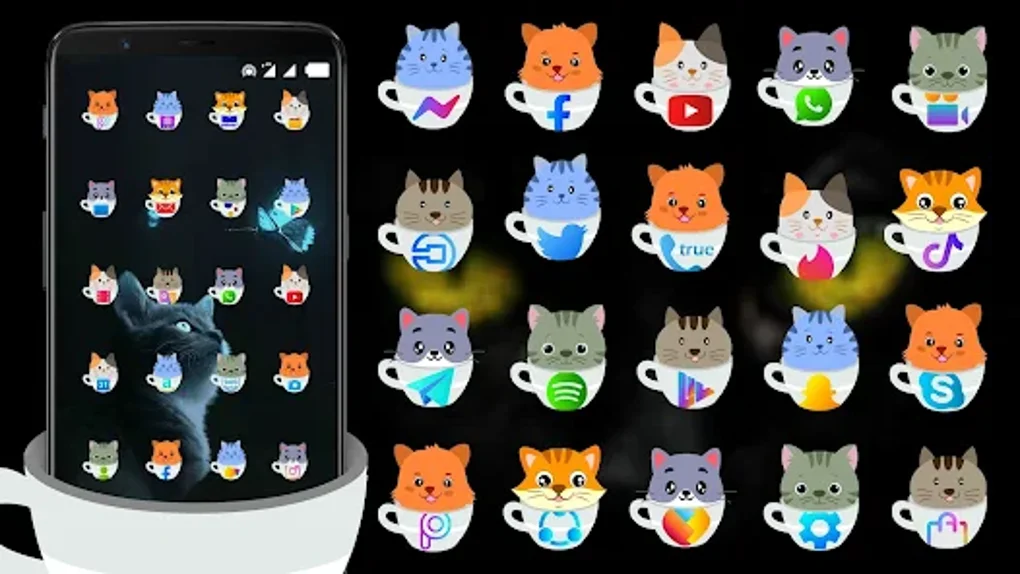 Cat Theme Kitty Wallpapers per Android - Download