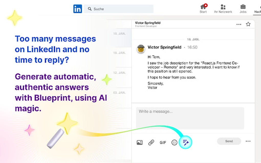 Blueprint per Google Chrome - Estensione Download