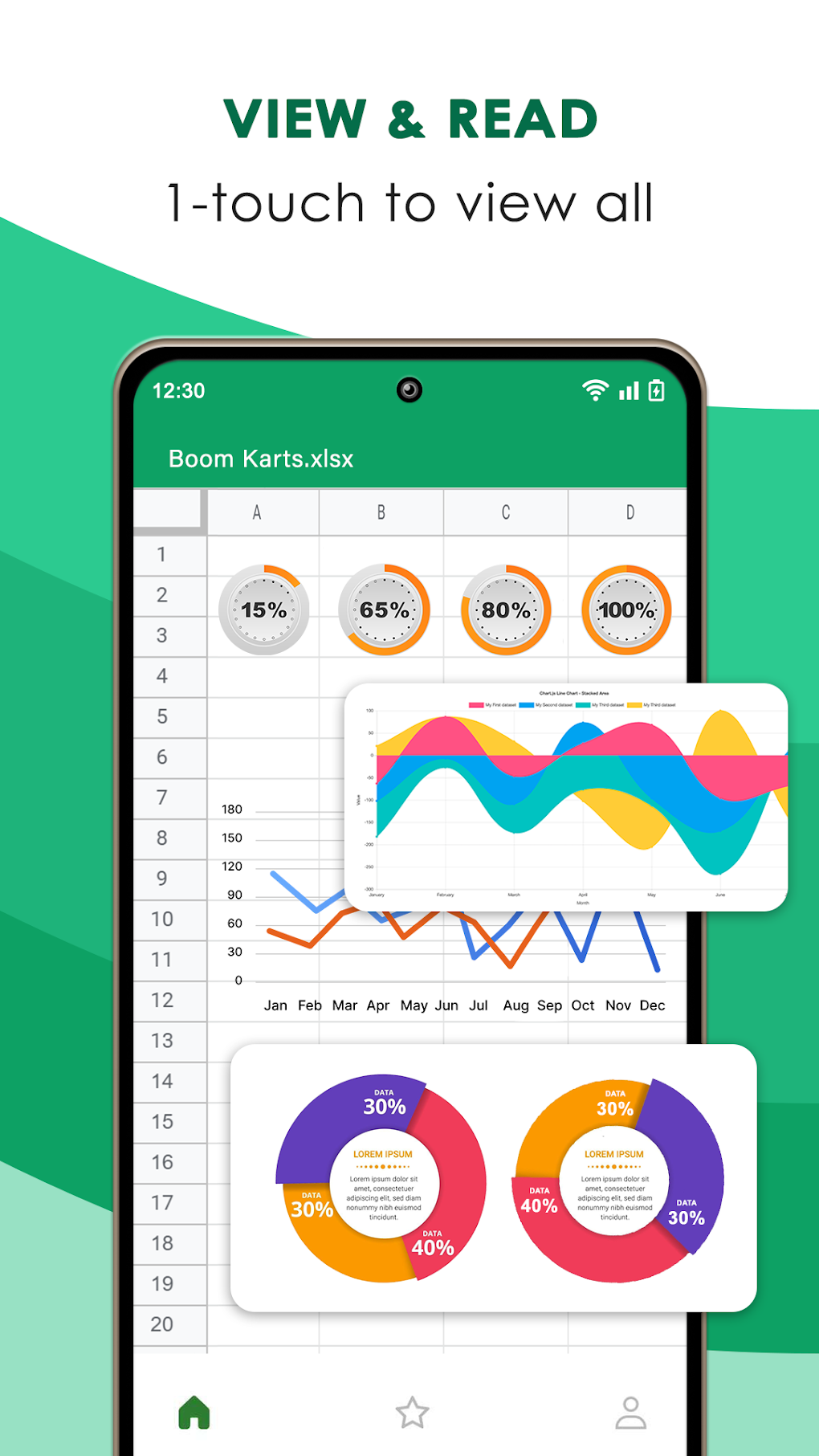 XLSX Reader - Excel Viewer para Android - Descargar
