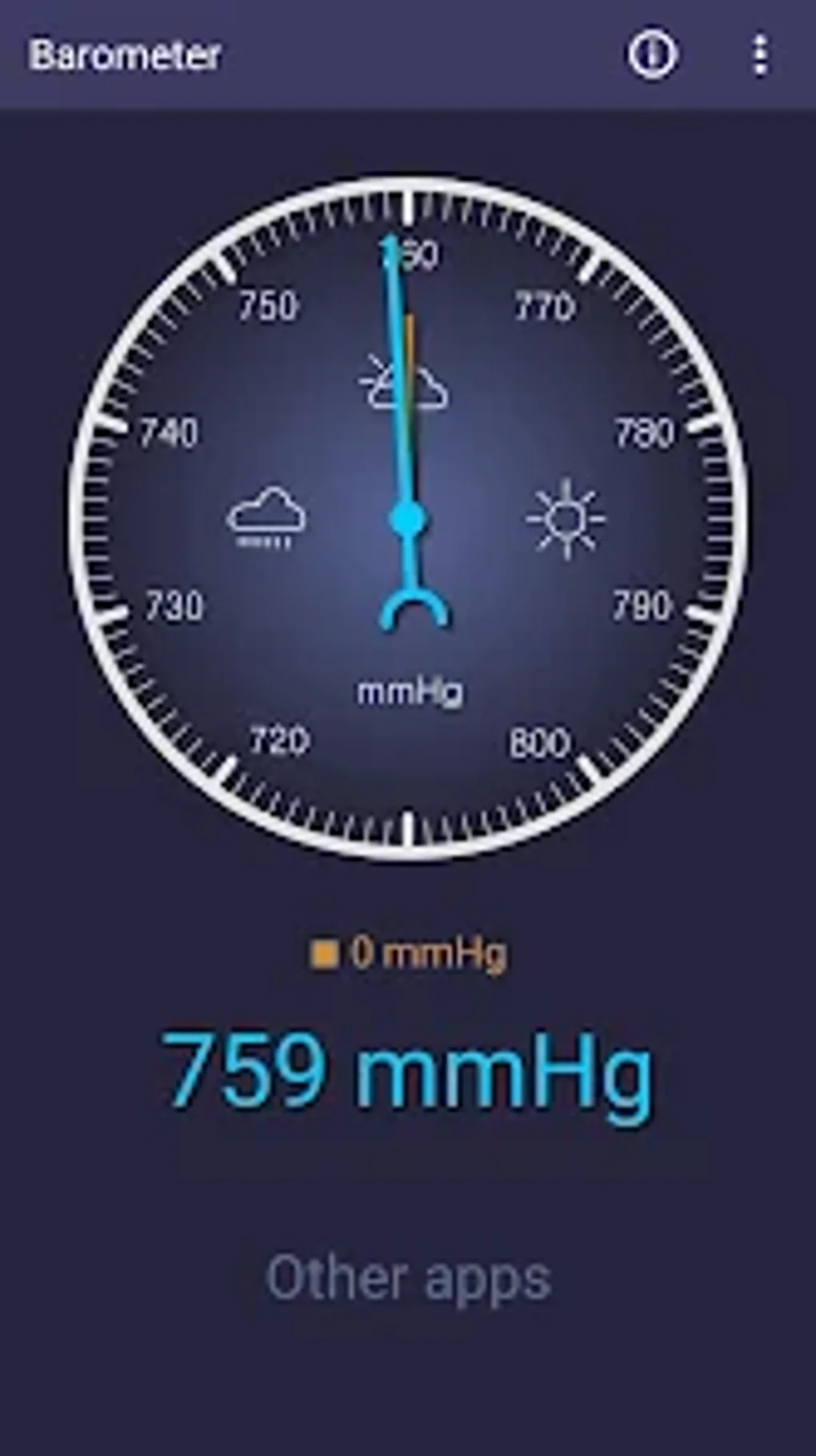 Barometer APK pour Android - Télécharger