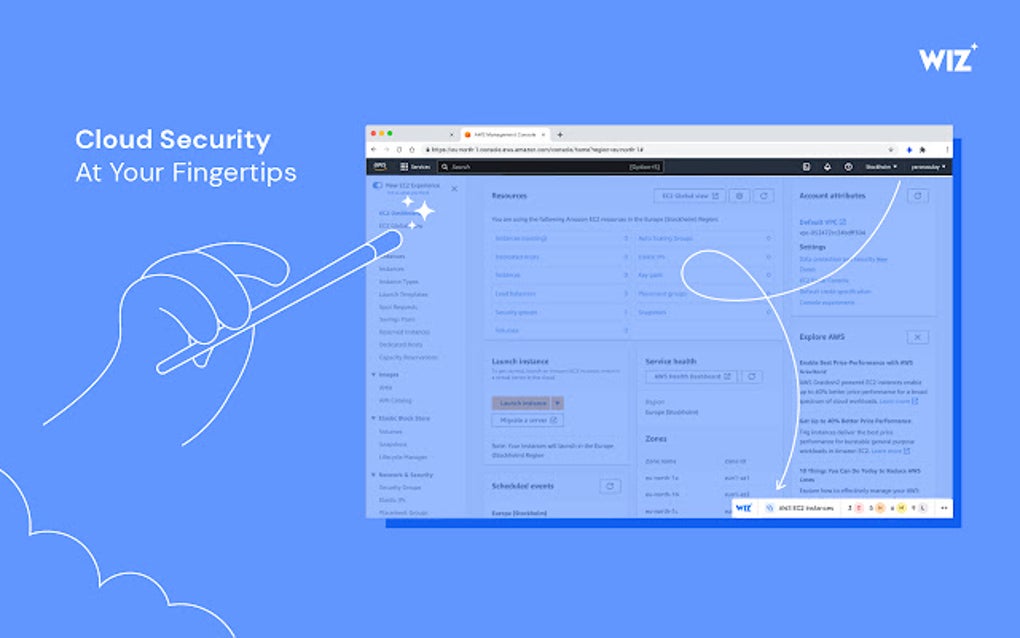 Wiz: Cloud Security at Your Fingertips Google Chrome 용 - 확장 프로그램 다운로드