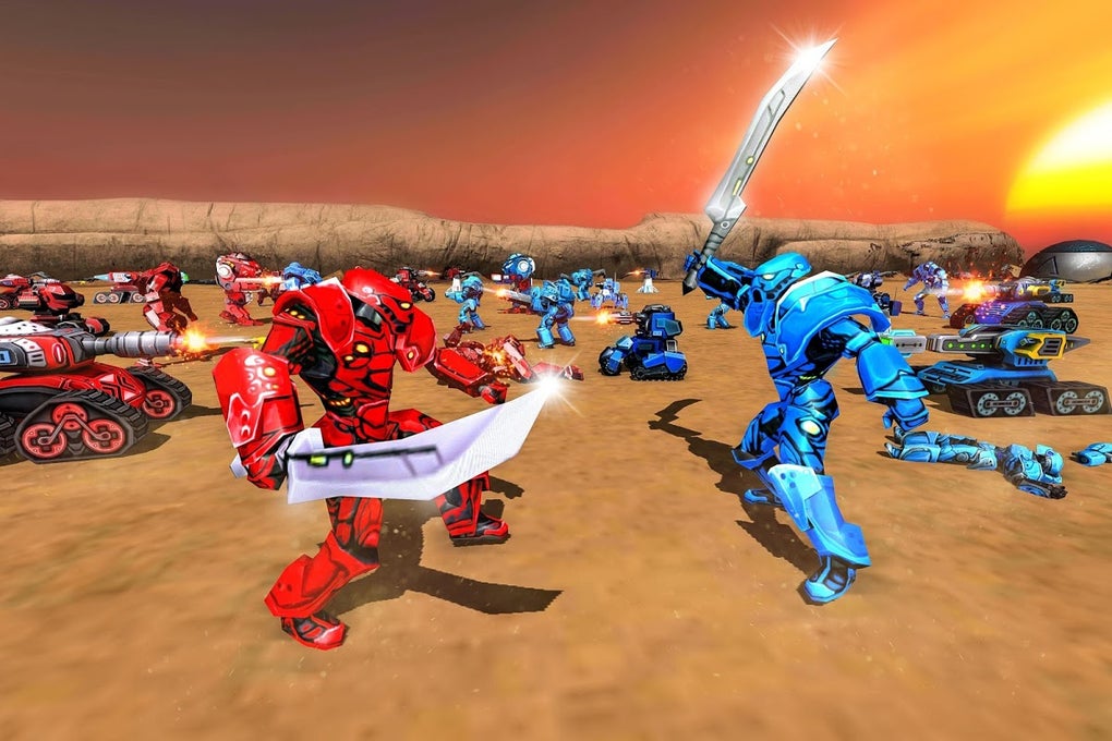 Android için Battle Simulator Robot Wars - Epic Battle Games APK - İndir