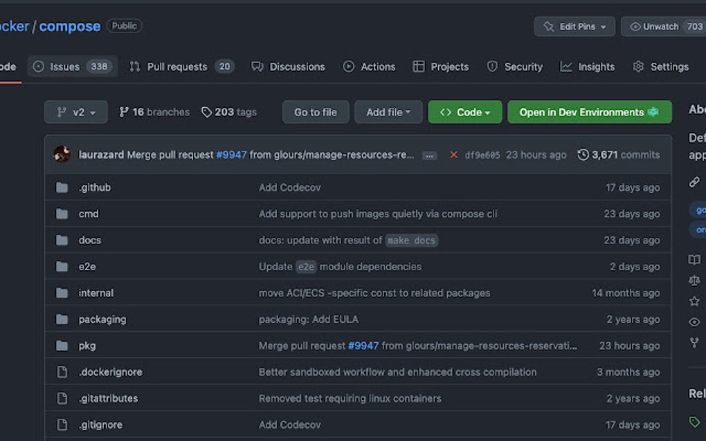 Dev Environments для Google Chrome - Расширение Скачать
