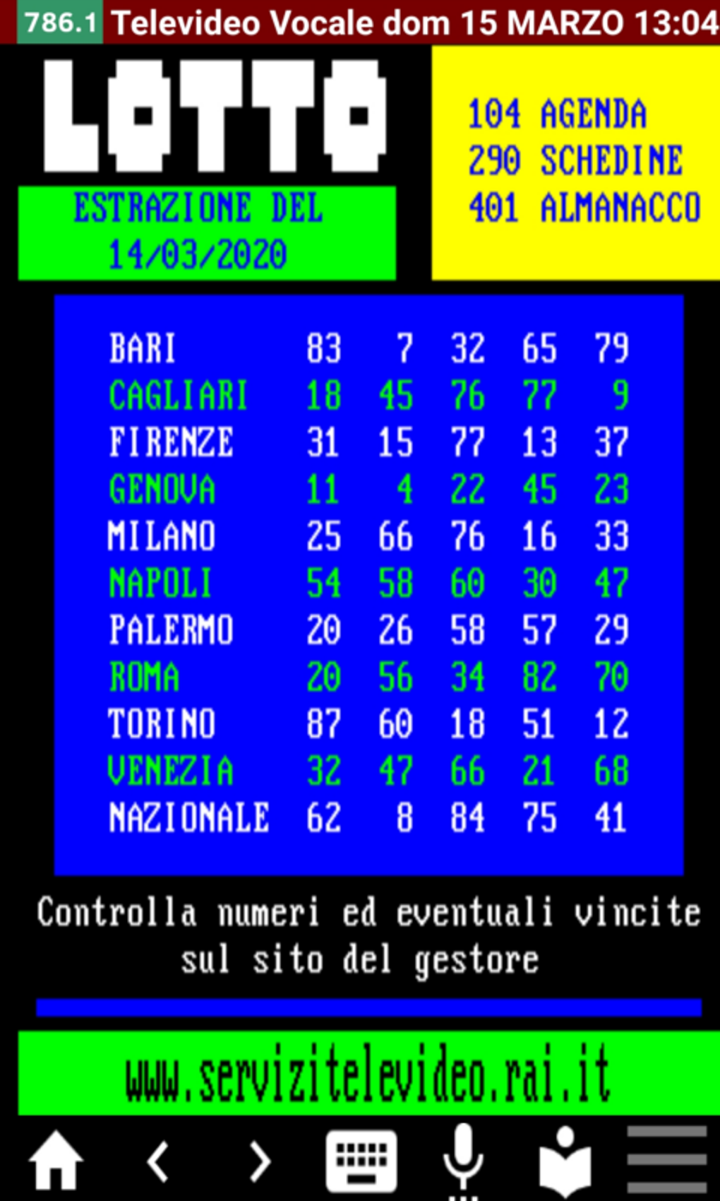 Televideo Vocale 2.x APK for Android - Download