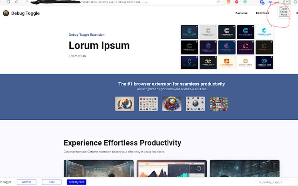 Debug Mode Toggler pour Google Chrome - Extension Télécharger