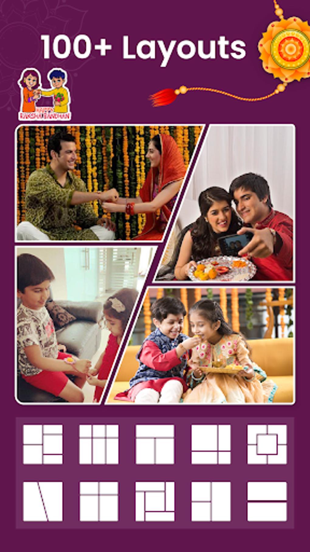 Raksha Bandhan Photo Frame 2021 : Rakhi Frames for Android - Download