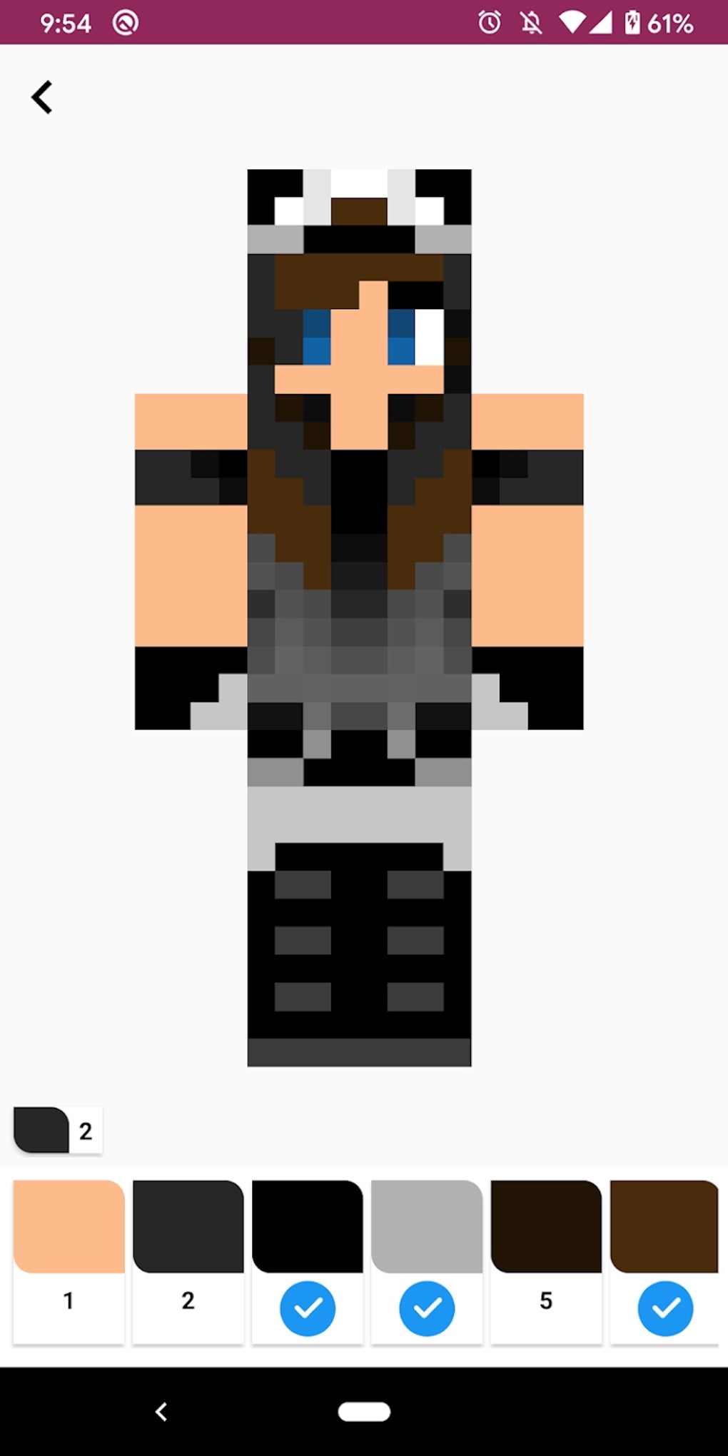 Android 용 Mc.pix : Color By Number Skin Coloring Book - 다운로드