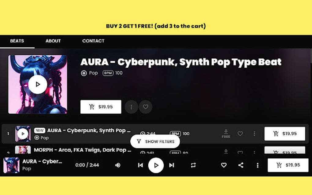 Pop Beats for Google Chrome - Extension Download