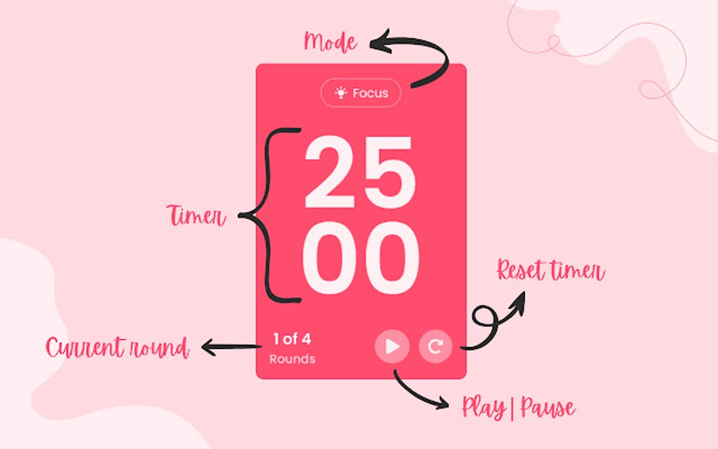 Pomodoro Focus Timer Google Chrome 용 - 확장 프로그램 다운로드