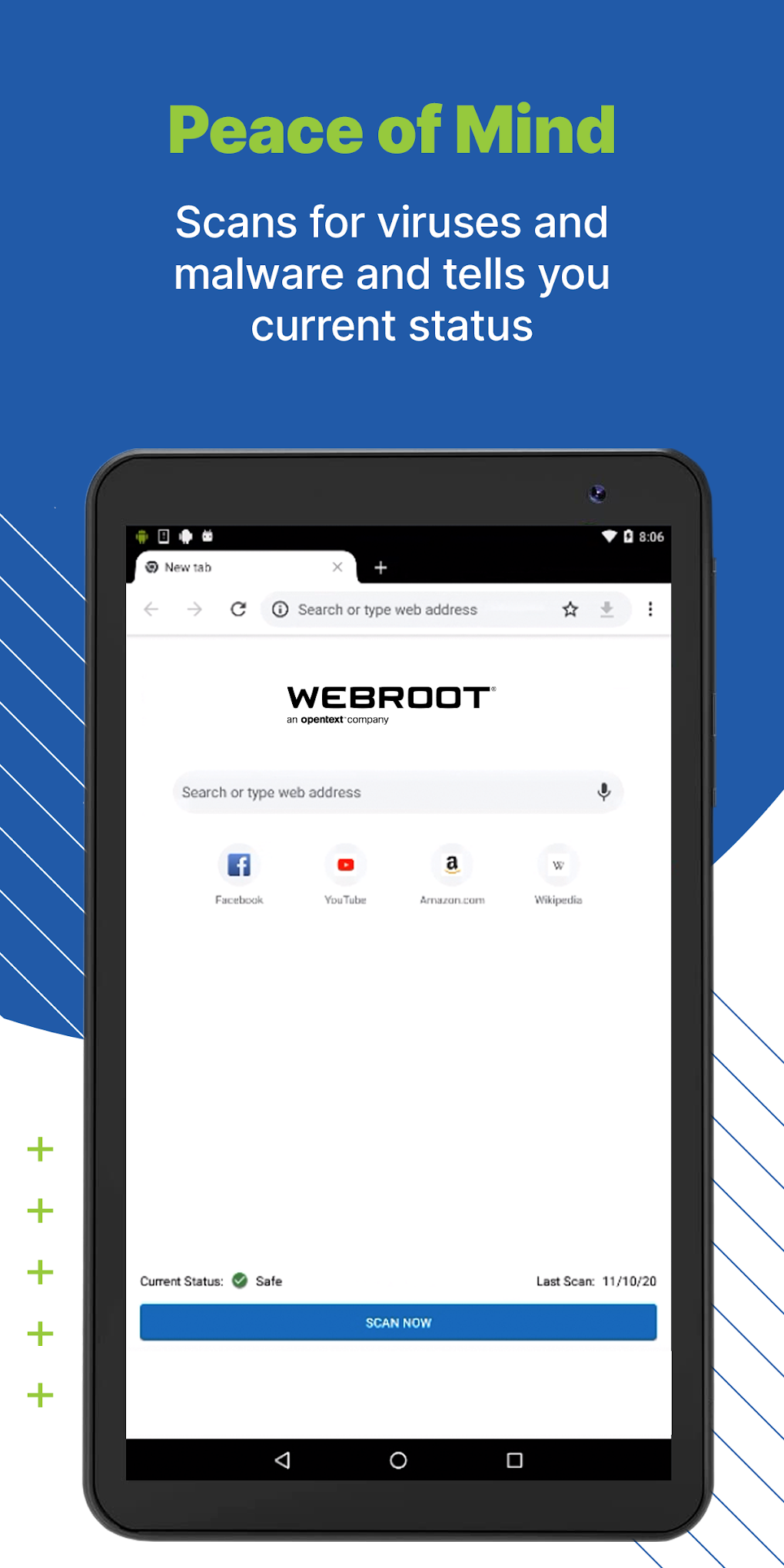 Android için Webroot Mobile Security - İndir