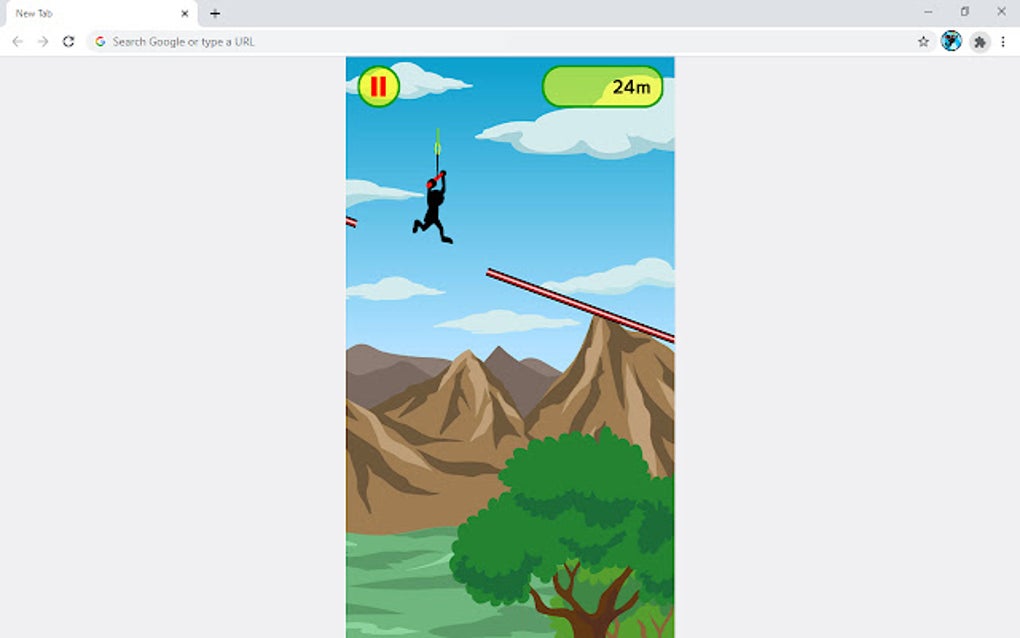 Stickman Jumping Game for Google Chrome - Extension Download