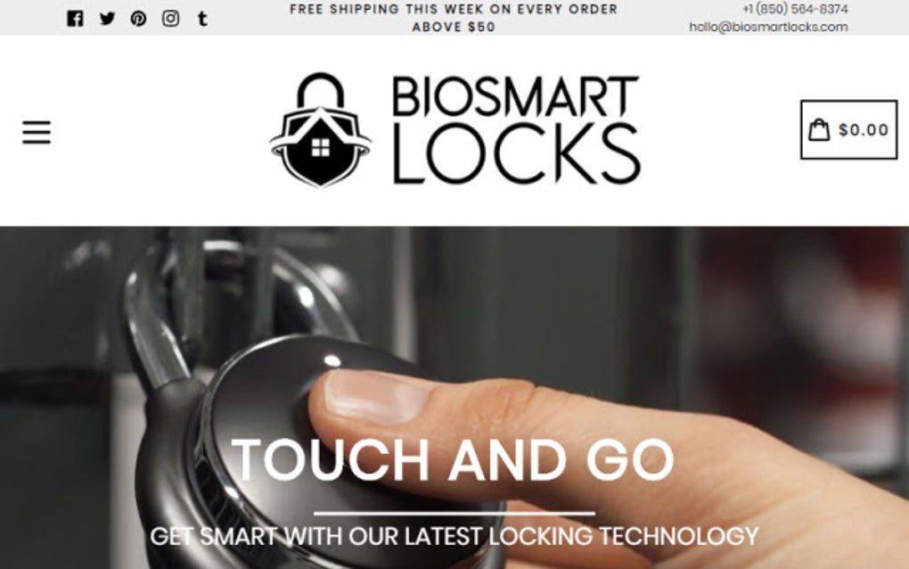 Biosmart Locks: Smart Fingerprint Locks for Google Chrome - Extension Download