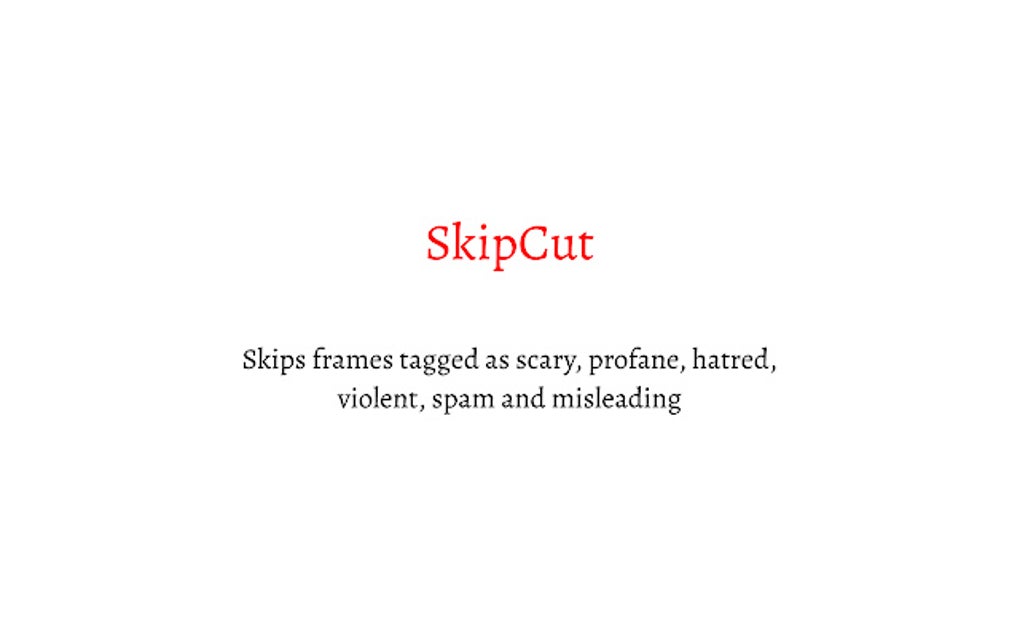 Skipcut for Google Chrome - Extension Download