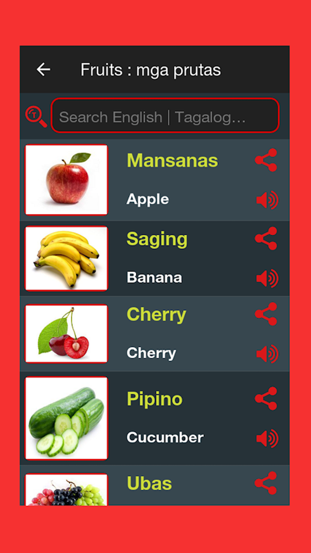 Tagalog Word Book APK for Android - Download