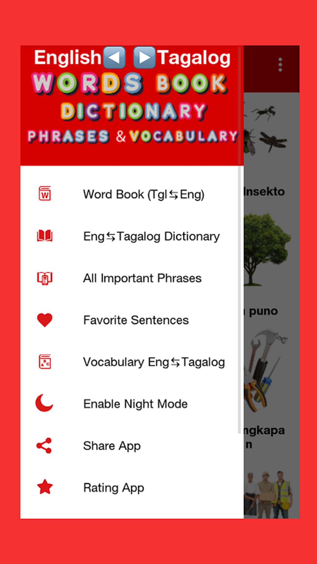 Tagalog Word Book APK for Android - Download