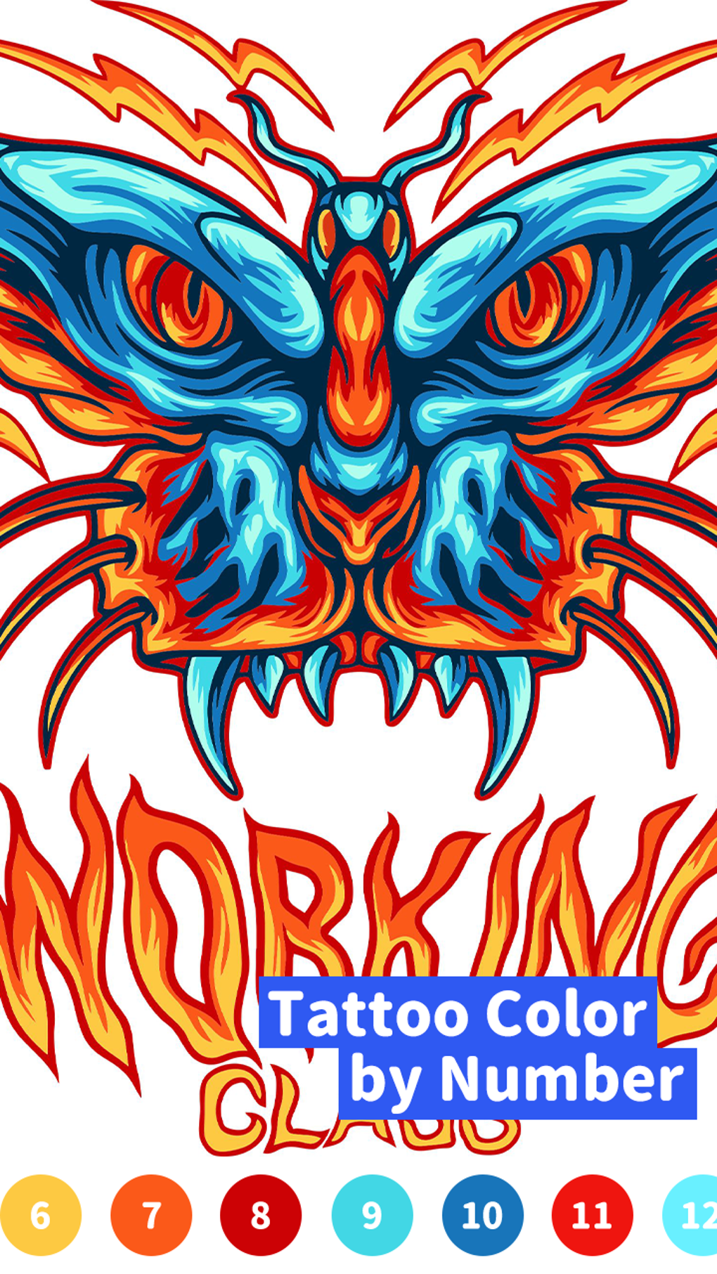 Tattoo Color By Number Game Para Android Download