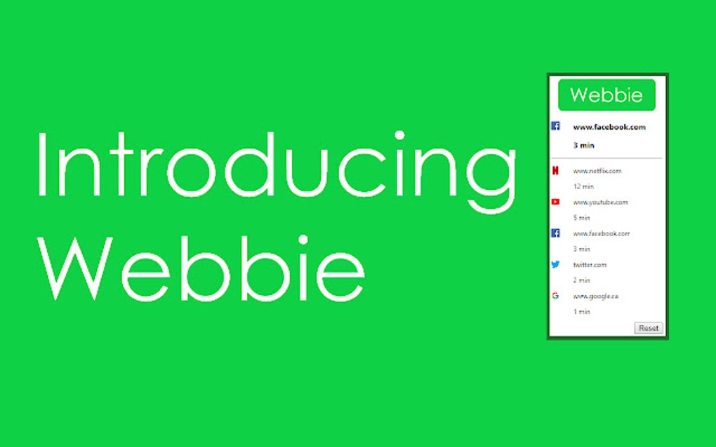 Webbie Google Chrome için - Eklenti İndir