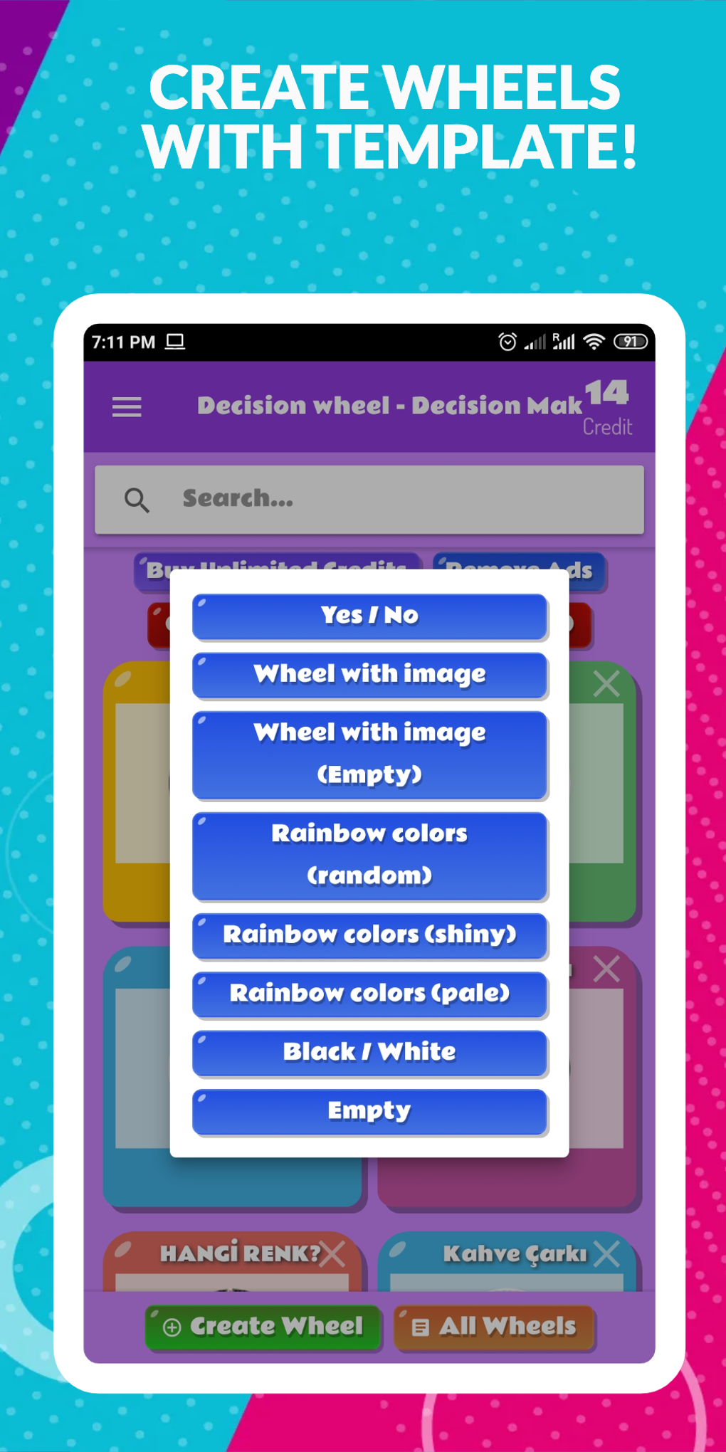Decision Wheel - Decision Maker for Android - Download