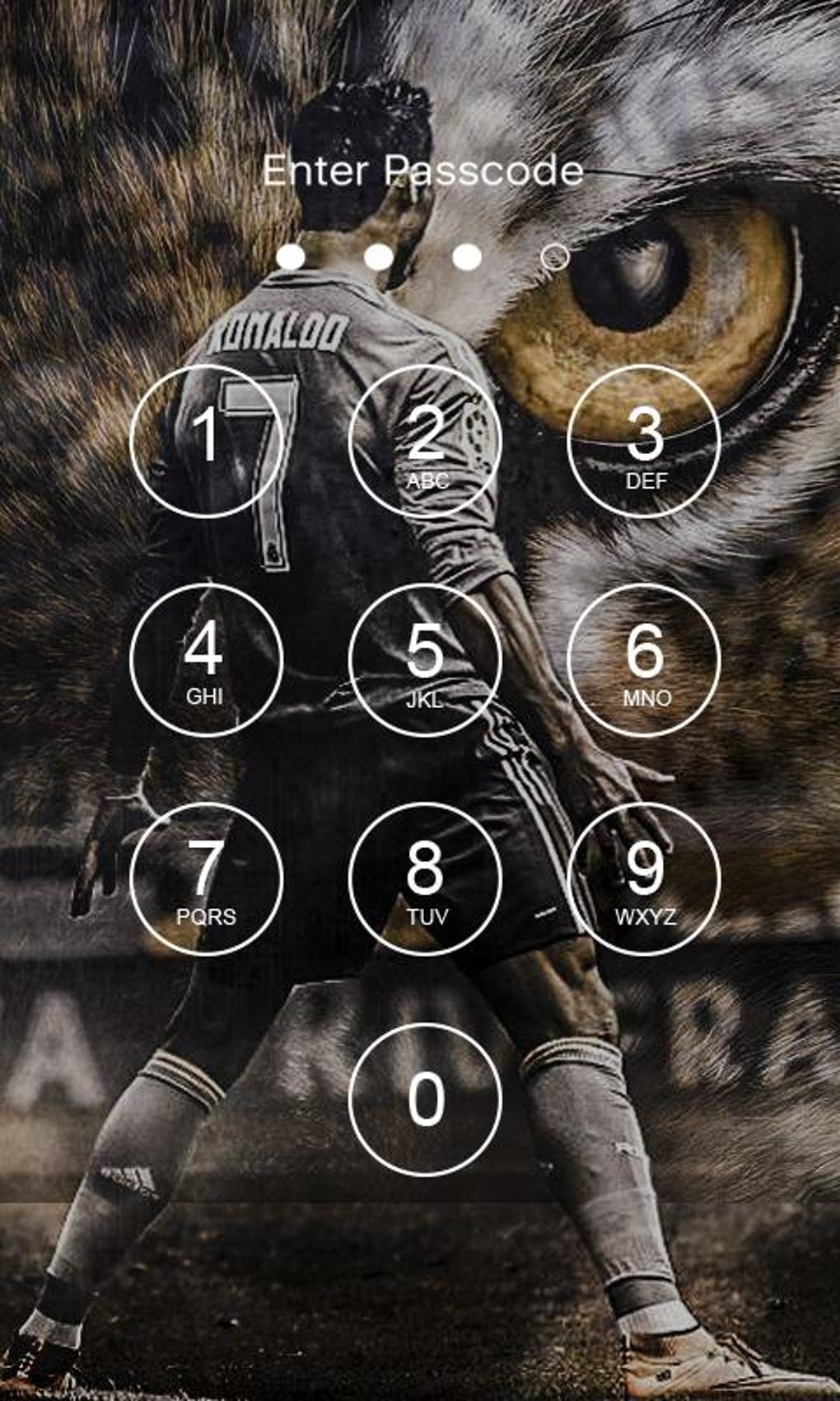 Cristiano Ronaldo Lock Screen for Android - Download