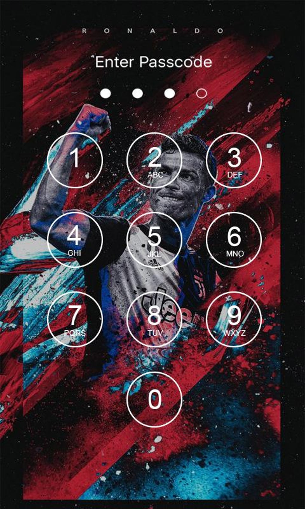 Cristiano Ronaldo Lock Screen for Android - Download