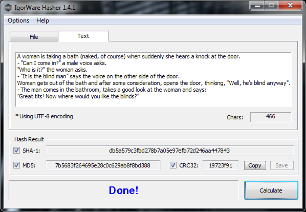 IgorWare Hasher - Download