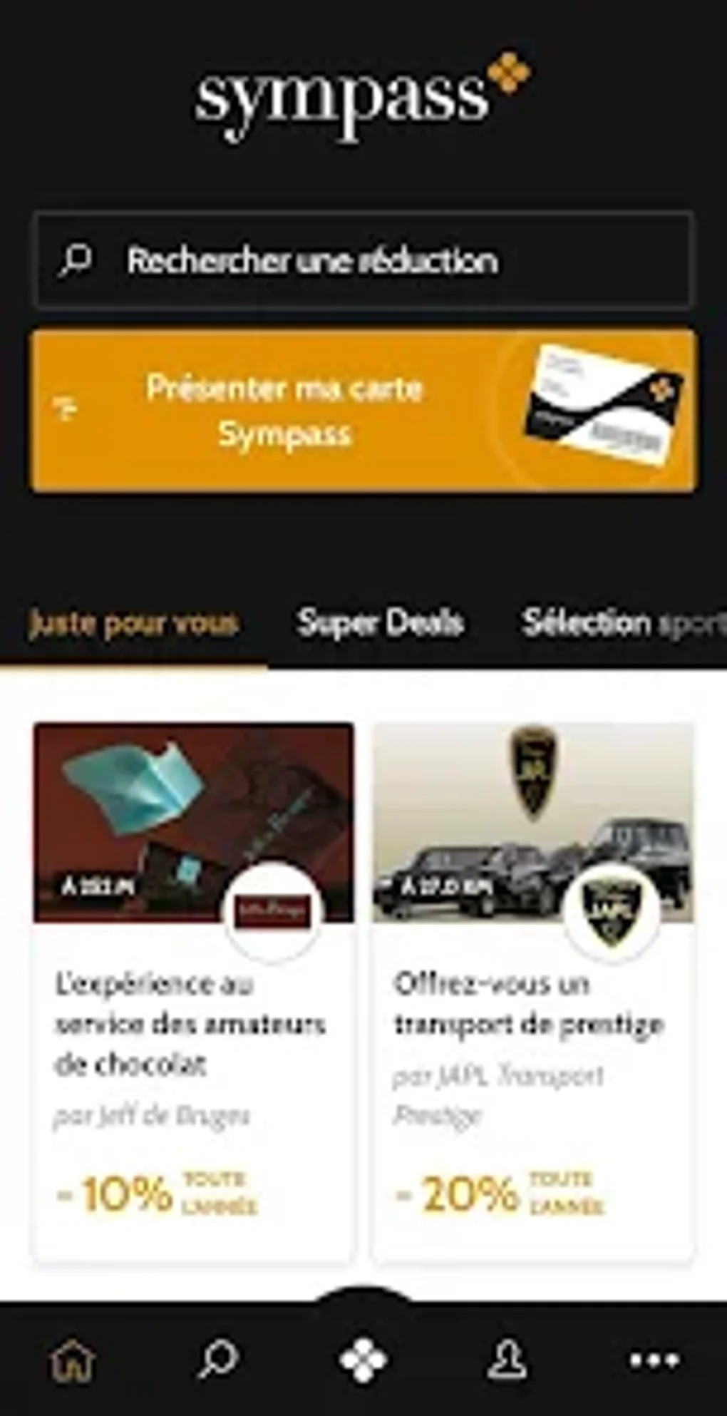 Sympass app para Android - Descargar