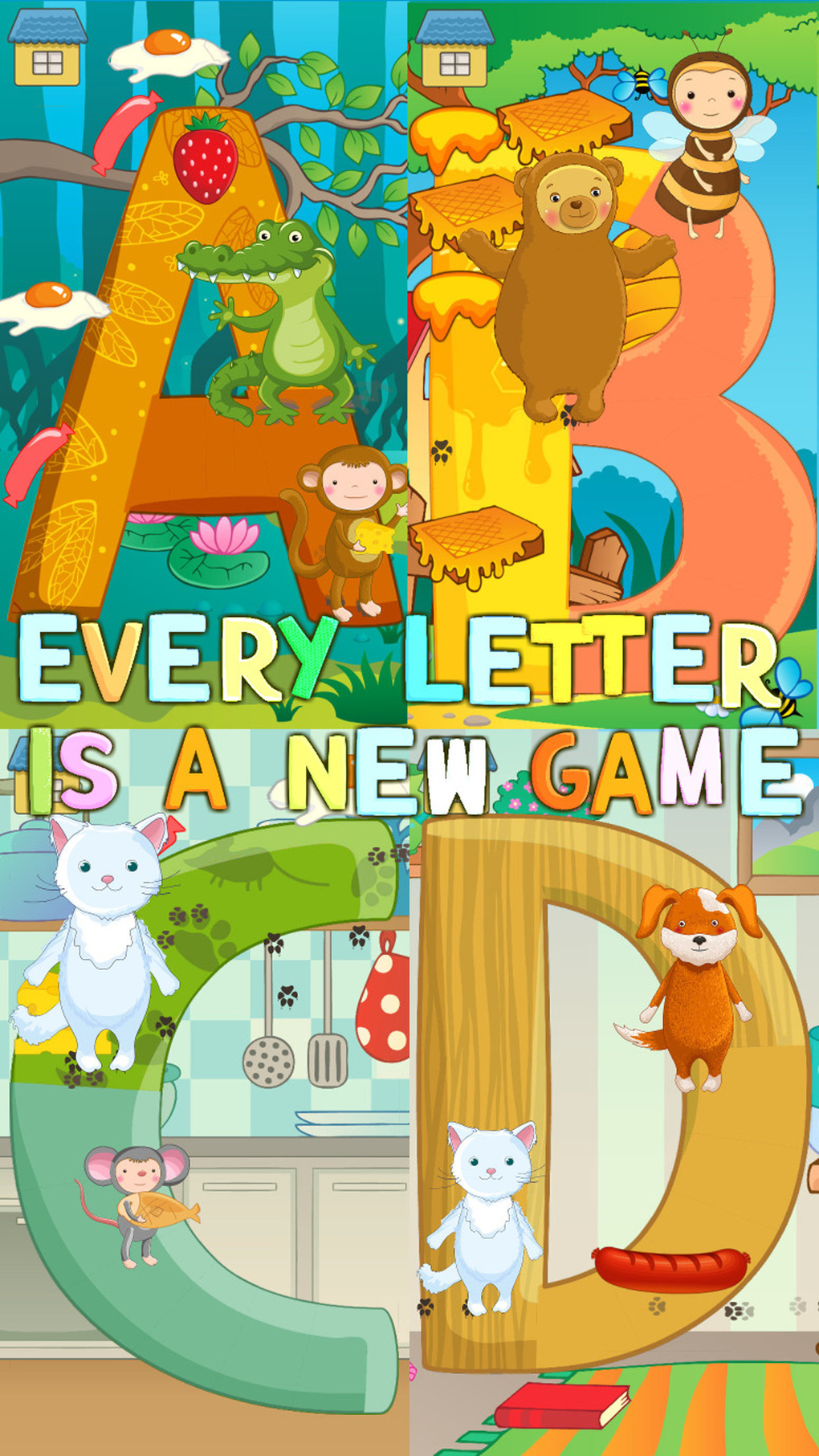 ABC Kids animal A-Z adventures for iPhone - Download