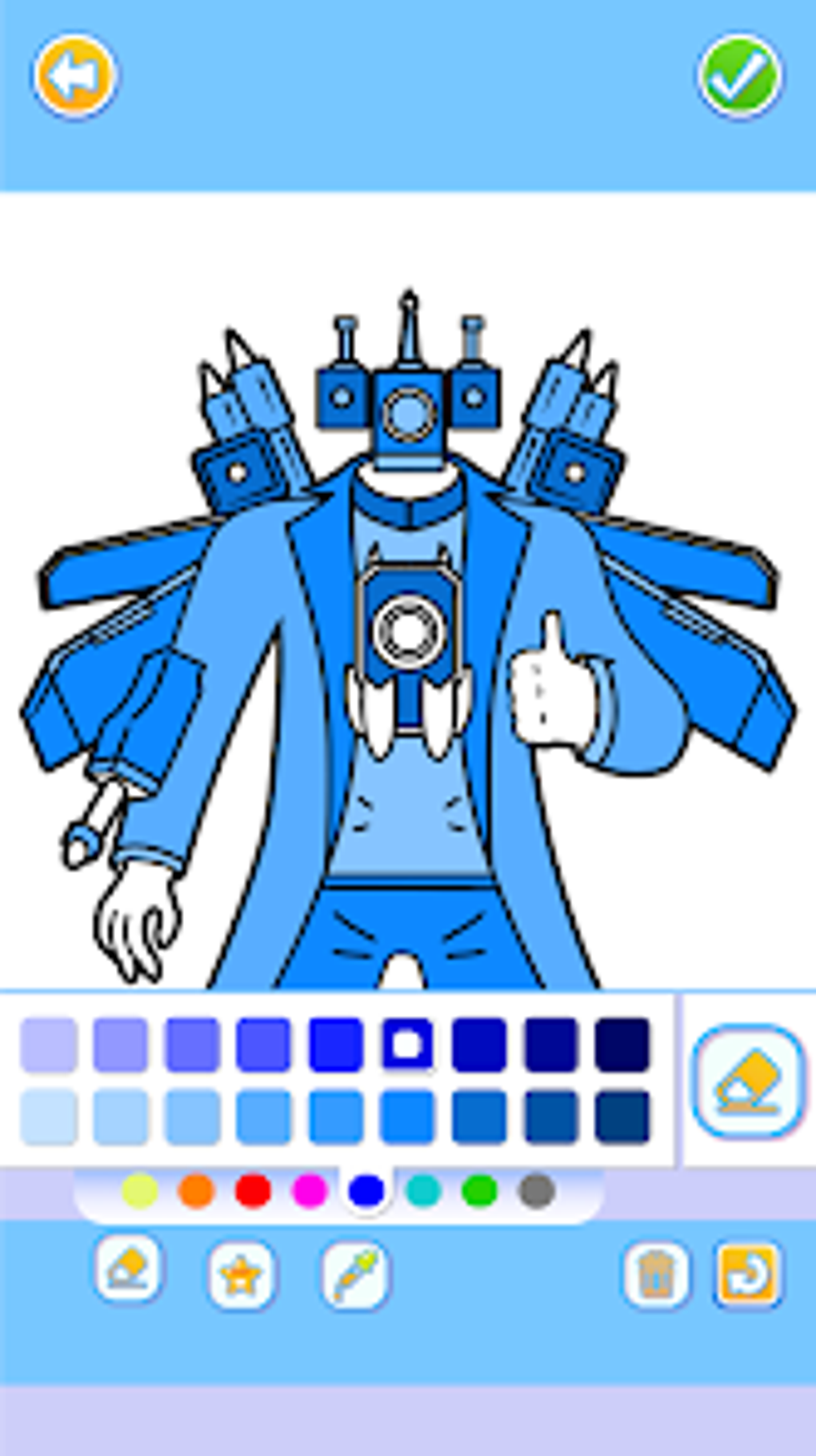 Cartoon Coloring Monster Color per Android - Download