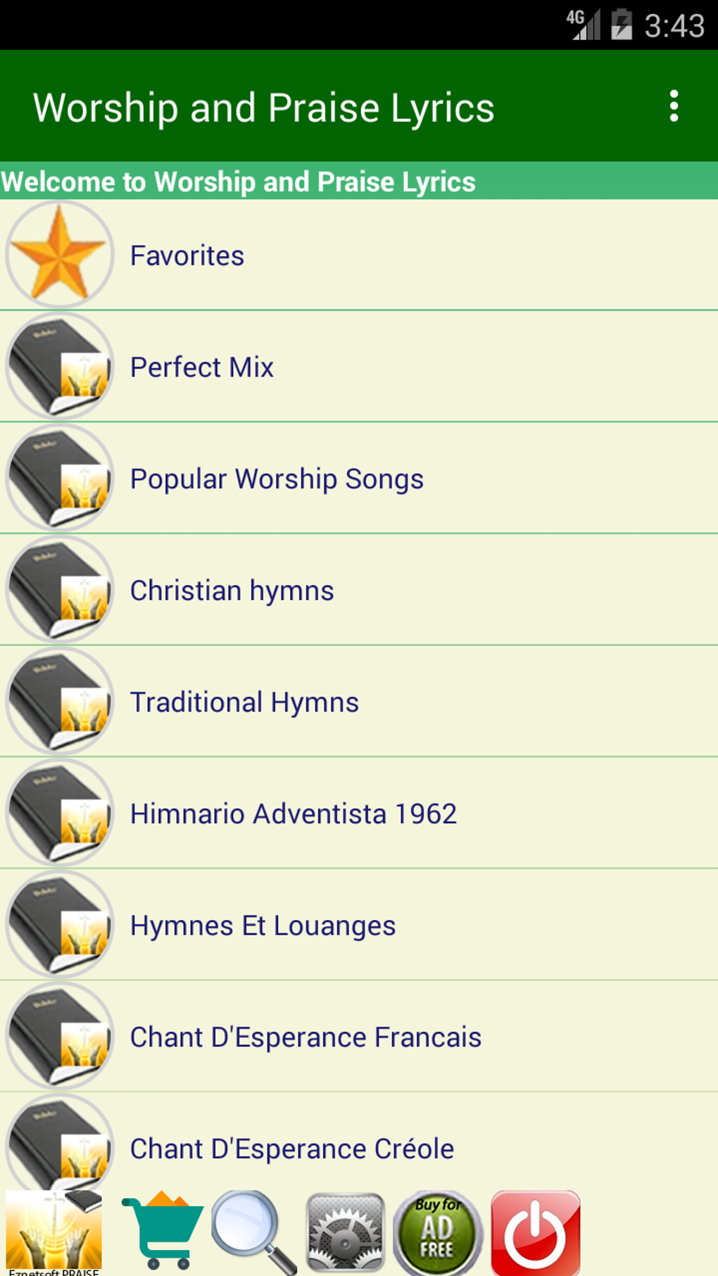 Worship and Praise Lyrics para Android - Descargar