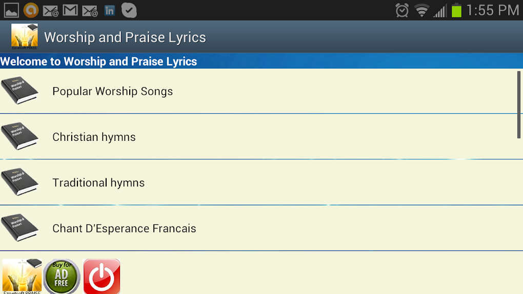 Worship and Praise Lyrics for Android - Download