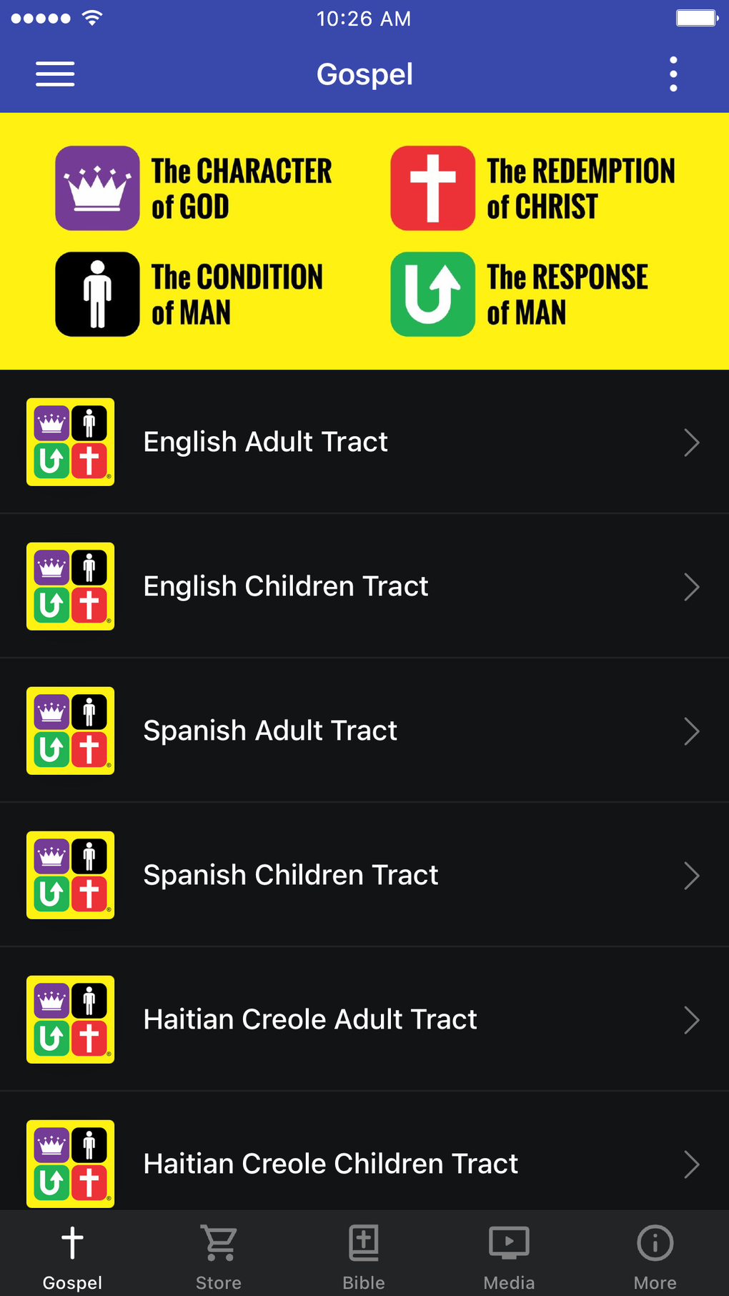 The Gospel App for iPhone - Download