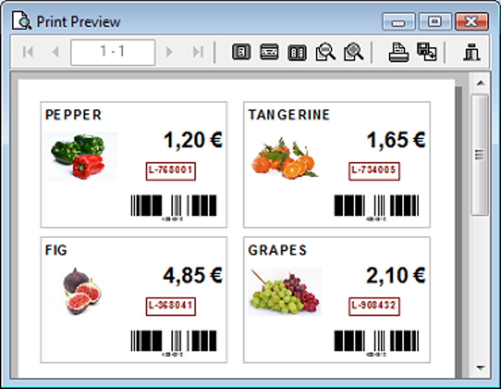 PLABEL WIN STD - Descargar