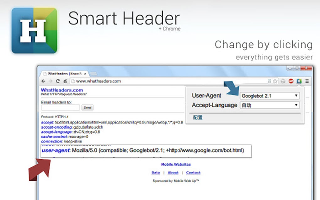 Smart Header per Google Chrome - Estensione Download