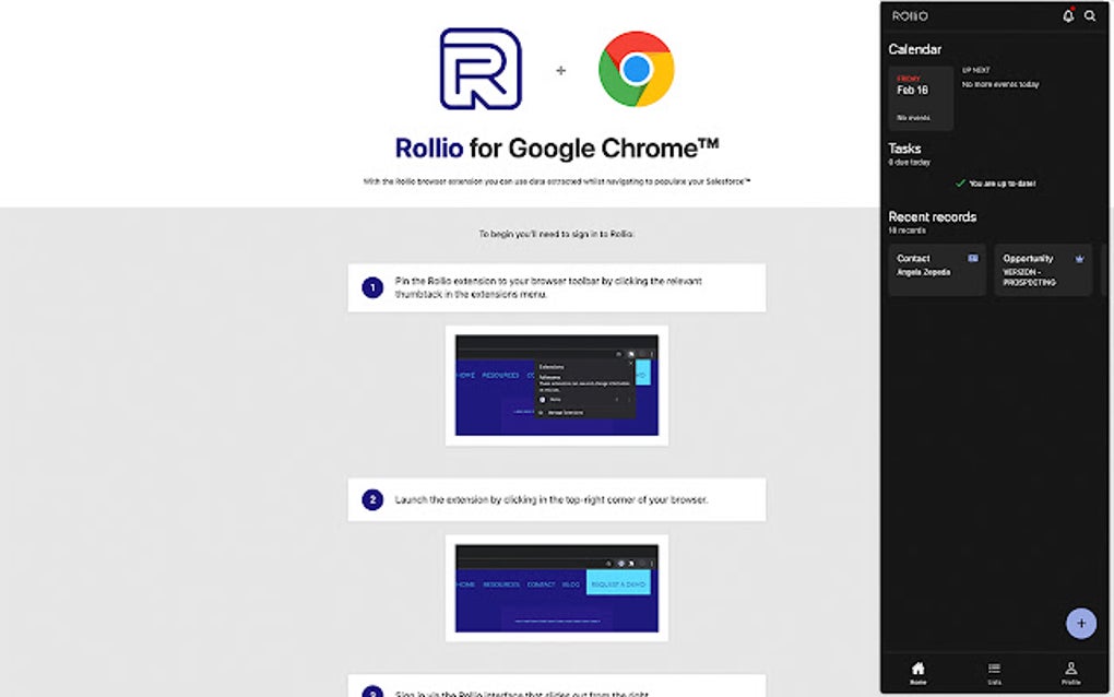 Rollio para Google Chrome - Extensión Descargar